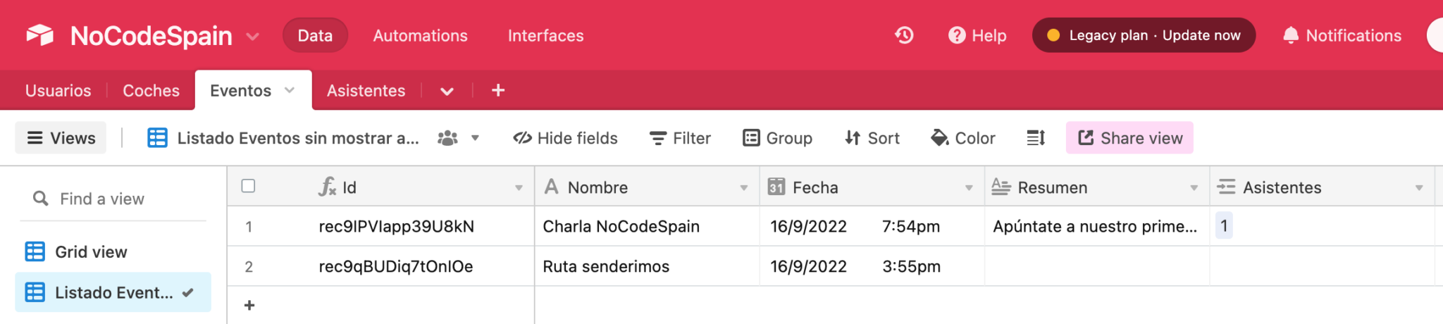Como vincular registros y tablas en Airtable - Tutorial 2023