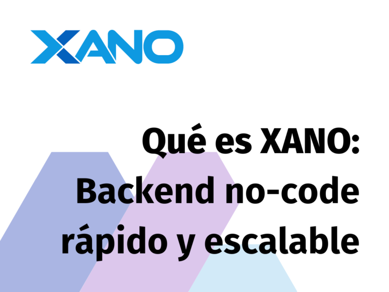 XANO: Back-end no-code rápido y escalable - NoCodeSpain